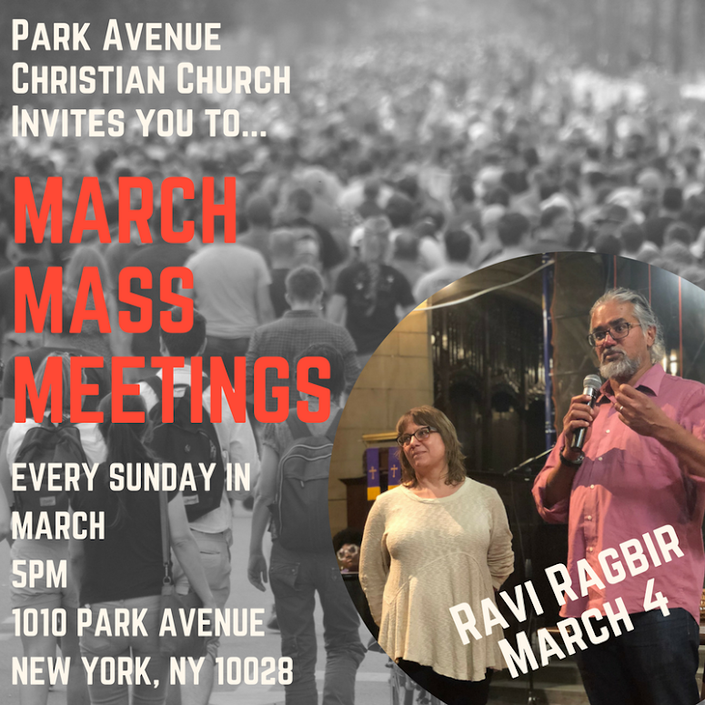 March 4 @ 5pm: Ravi Ragbir preaches at Park Avenue Christian Church ...